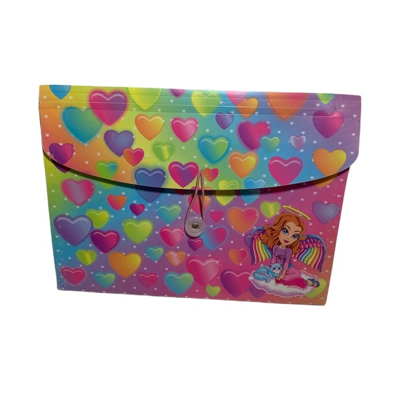 Lisa Frank | Office | Lisa Frank Angel Girl Kitty Accordion File Folder ...
